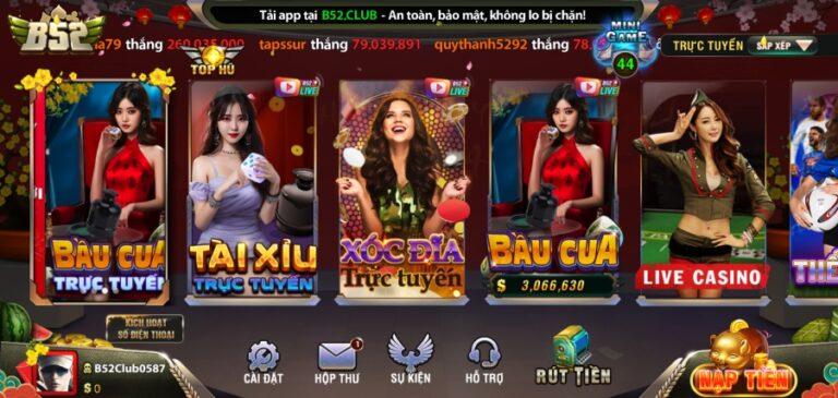 B52 Club - Link tải App và play game B52 Đổi Thưởng chính thức