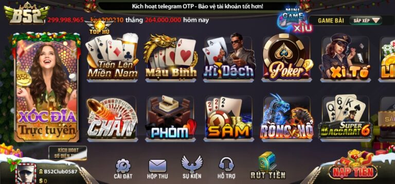 B52 Club - Link tải App và play game B52 Đổi Thưởng chính thức